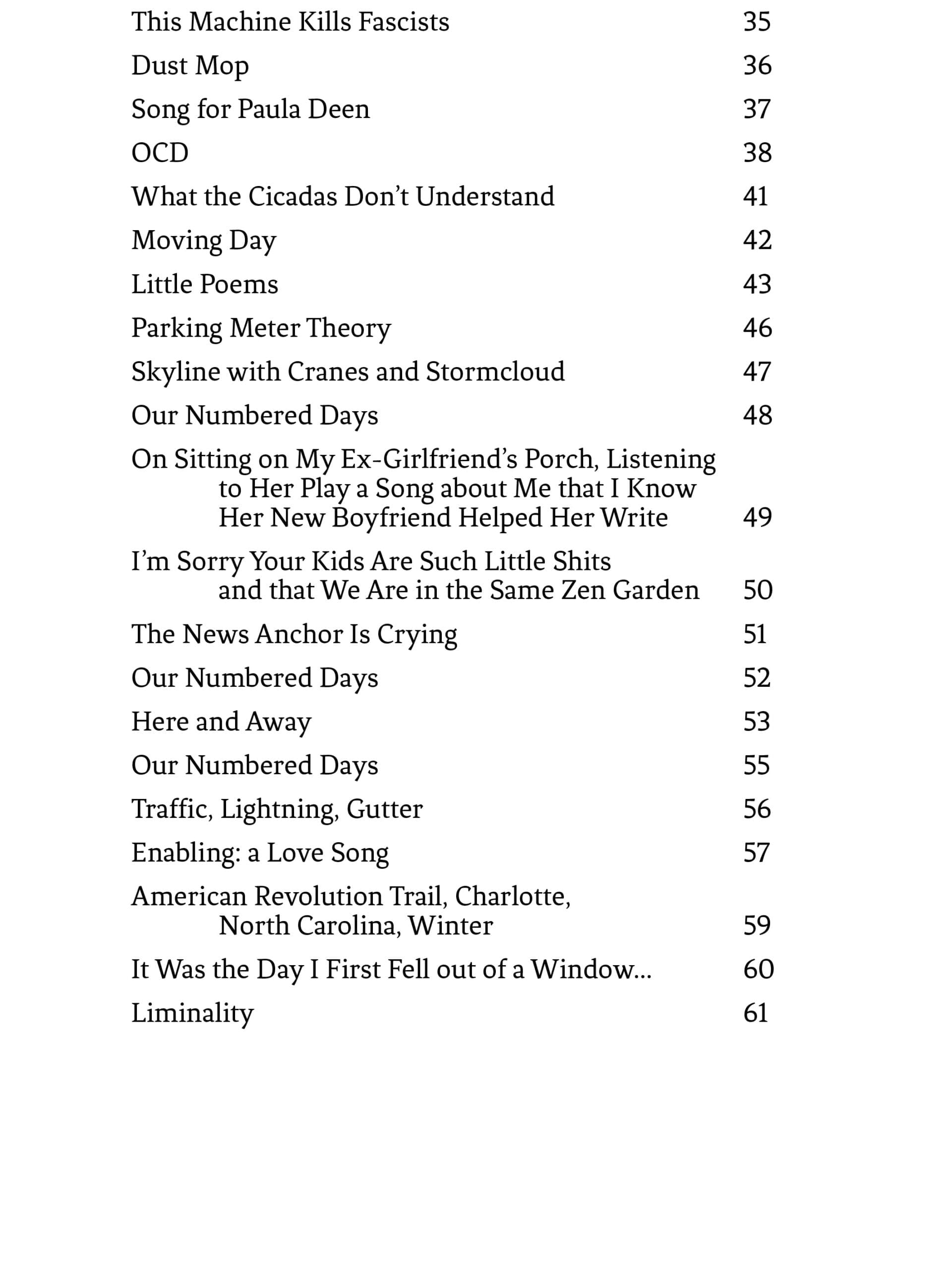 Our Numbered Days - Button Poetry