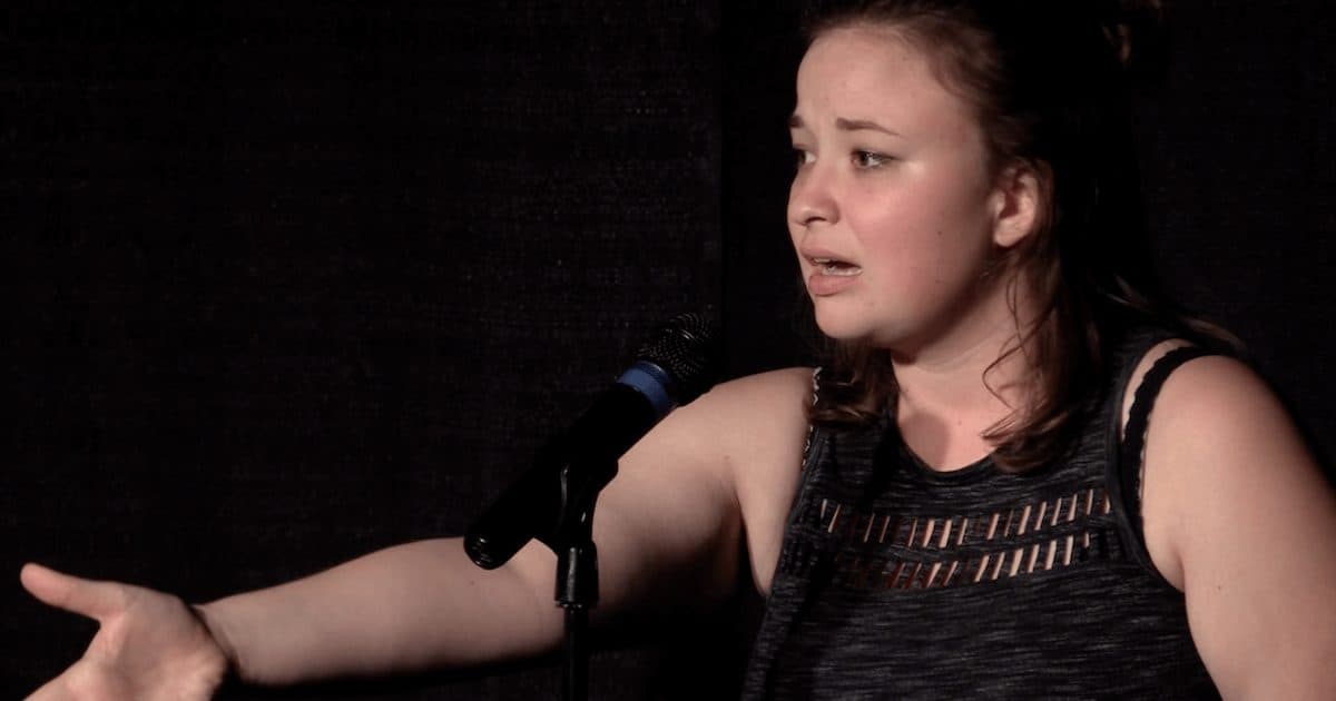Erica Hoops - "Maternal Instinct" (Button Live) - Button Poetry