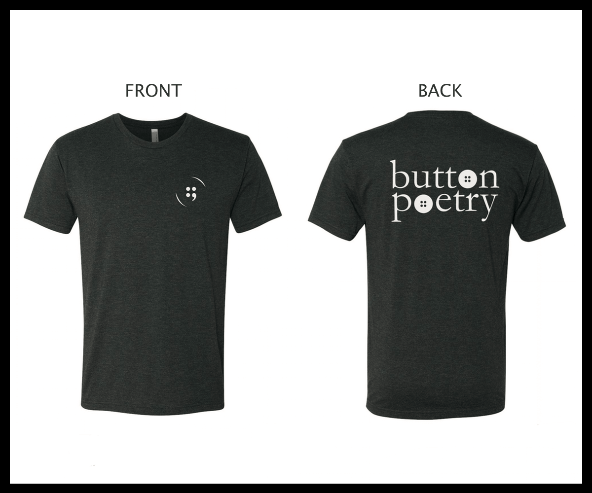 Button Poetry T-Shirt - Button Poetry