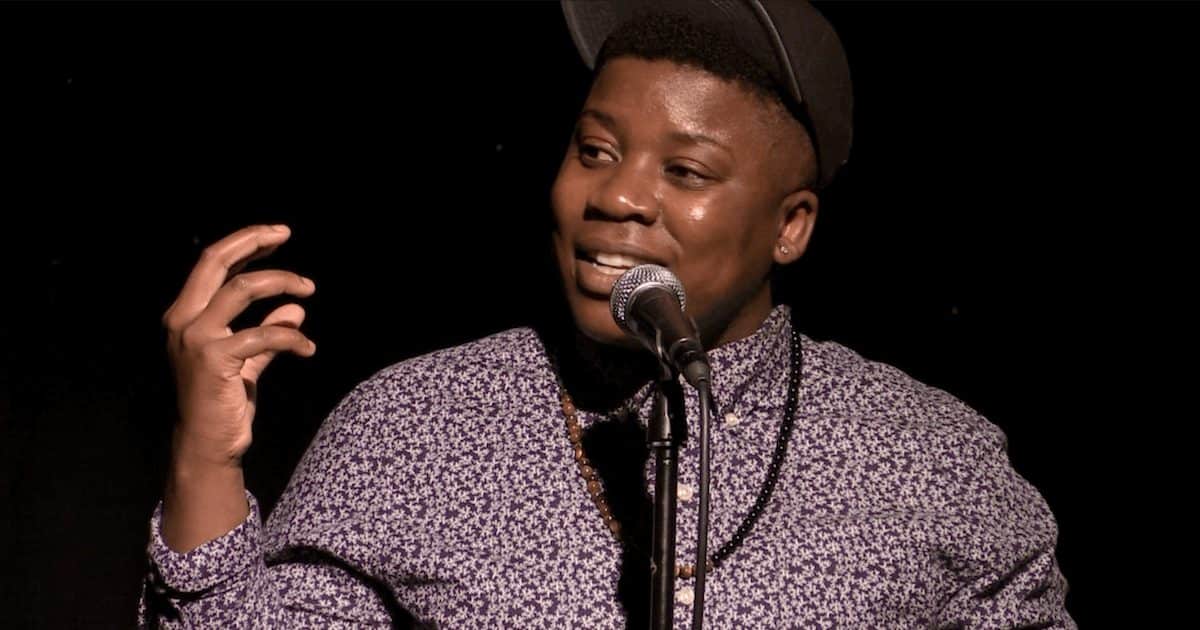 Janae Johnson - "Ode to my Ripped Pants" (Button Live) - Button Poetry