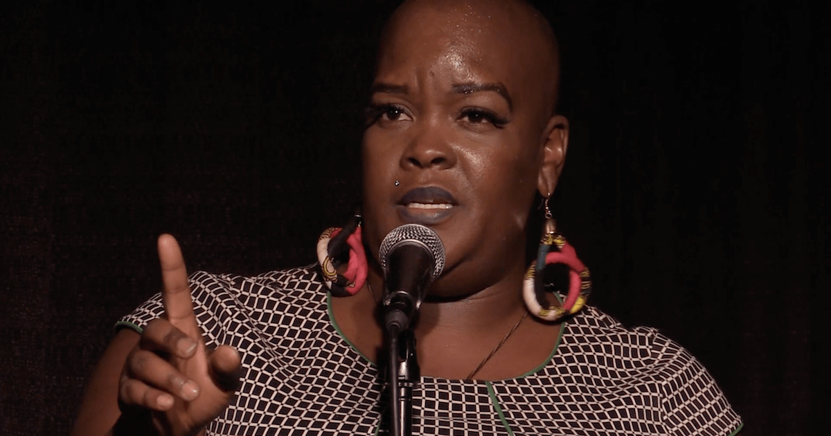 Sonya Renee Taylor - “When The Shotgun Questions The Black Boy” (Button ...