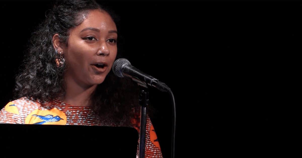 Safia Elhillo - “Alien Suite #2” (Button Live) - Button Poetry