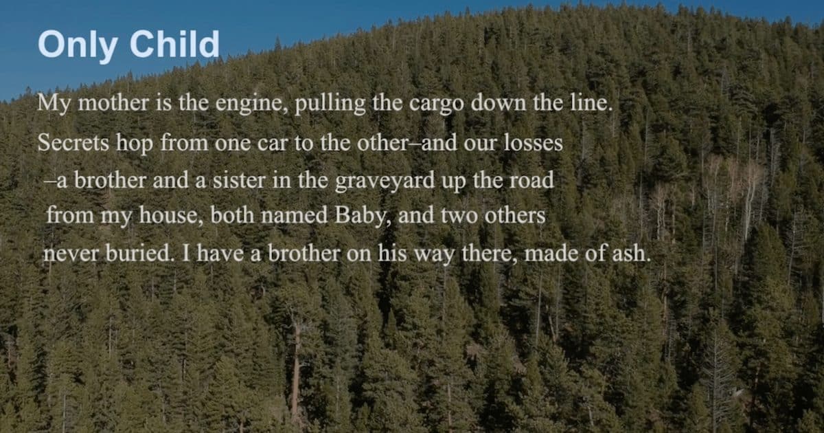 Kerrin McCadden - "Only Child" - Button Poetry