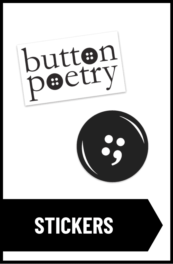 Button Poetry Stickers - Button Poetry