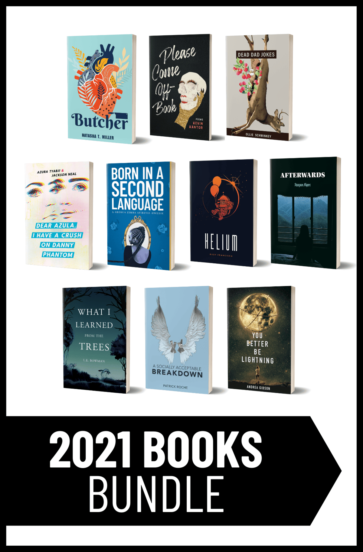 2021 Books Bundle - Button Poetry