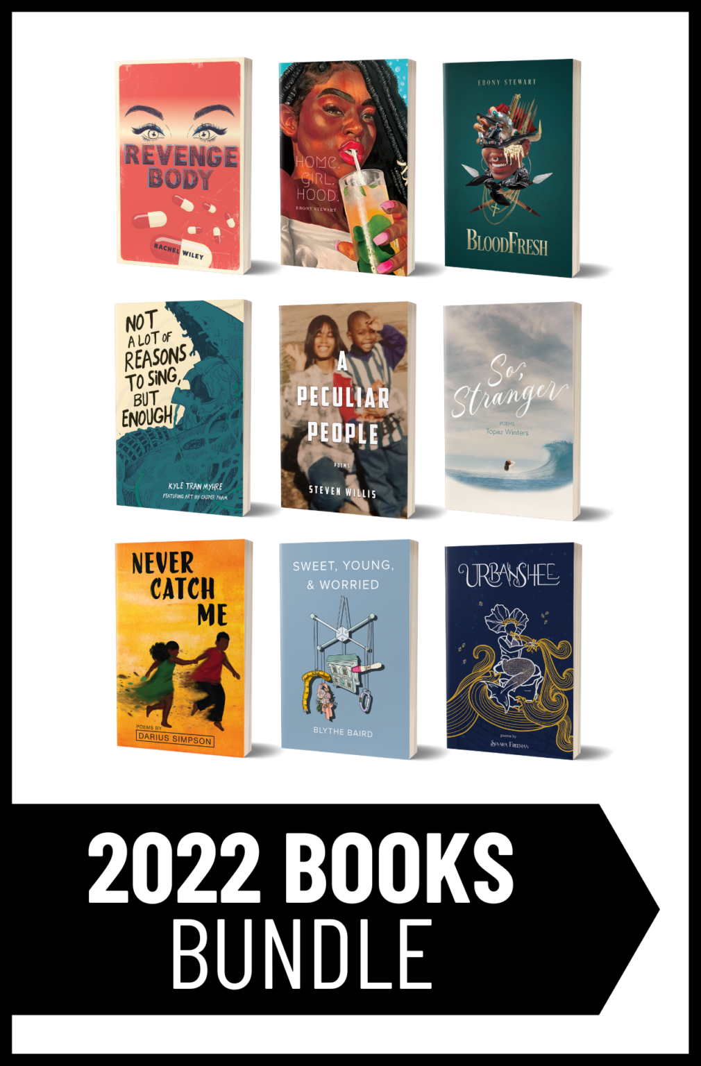 2022 Books Bundle - Button Poetry