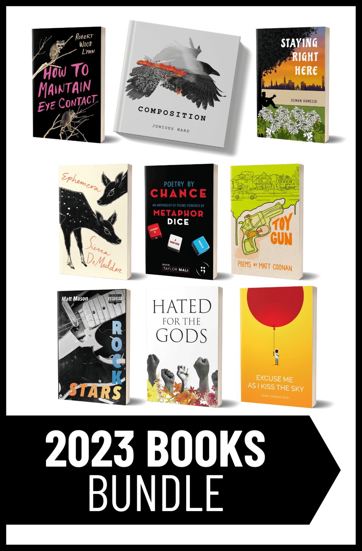 2023 Books Bundle - Button Poetry