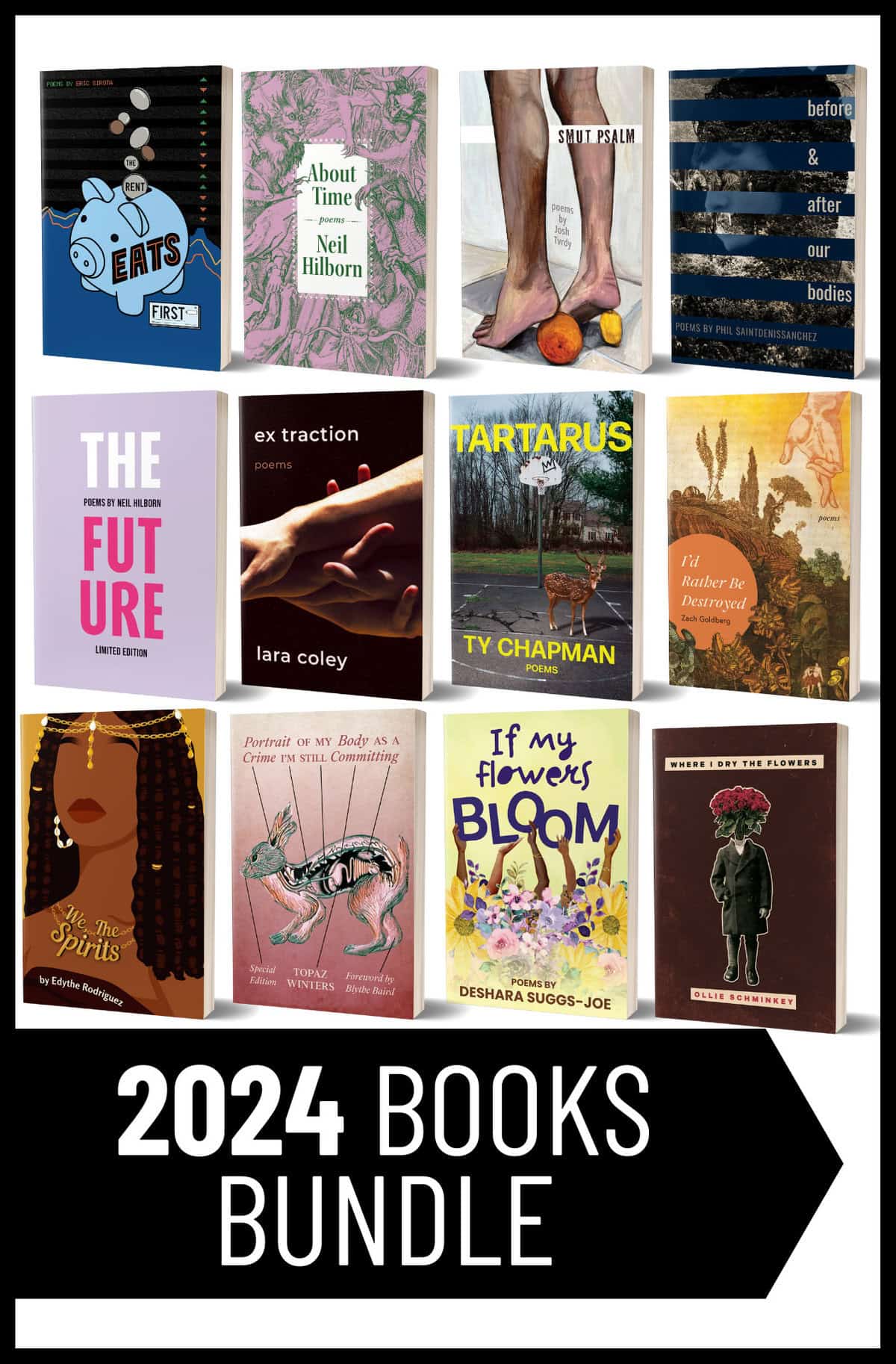 2024 Books Bundle - Button Poetry